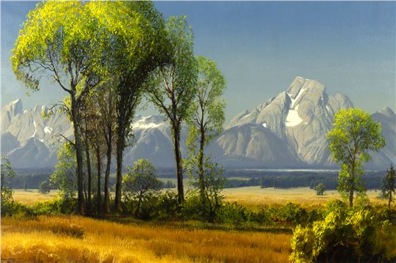 Wilson Hurley | Wilson Hurley (1924-2008), Grand Tetons, 1971 (1971 ...