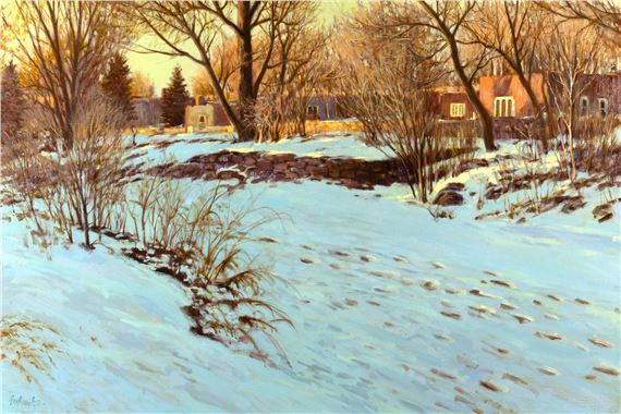 Tony Eubanks | Tony Eubanks (1939- ), Santa Fe Snow | MutualArt