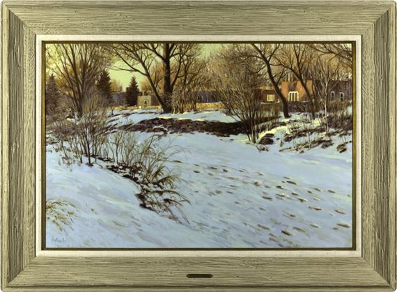 Tony Eubanks | Tony Eubanks (1939- ), Santa Fe Snow | MutualArt