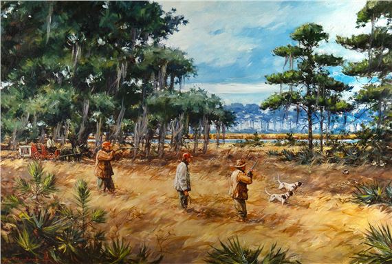 John Swan | John Swan (1948- ), The Covey Rise, 2004 (2004) | MutualArt