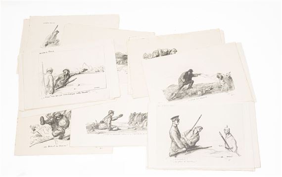 Jean-Louis Forain | Album 1917 - 1918 Collection of 80 lithographs ...