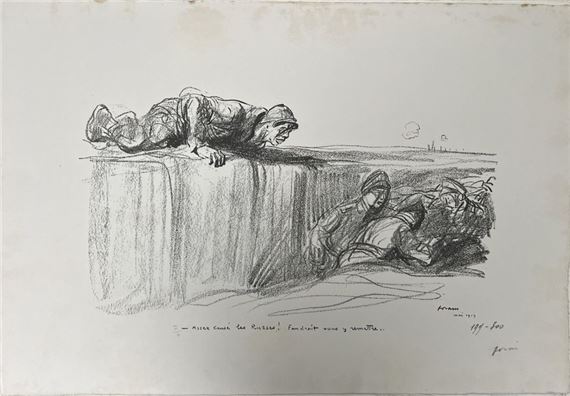 Jean-Louis Forain | Album 1917 - 1918 Collection of 80 lithographs ...