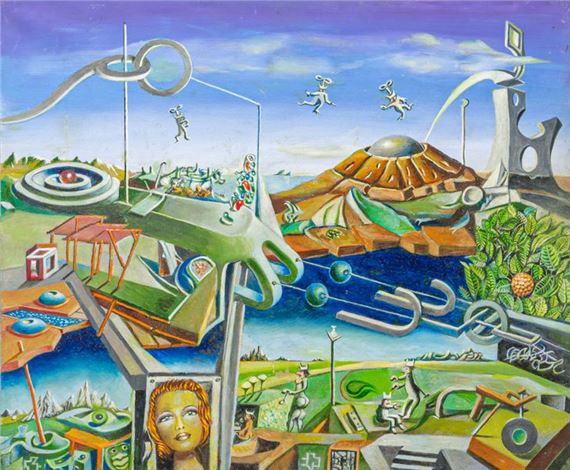 Georges Spiro | Le monde future [sic] | MutualArt