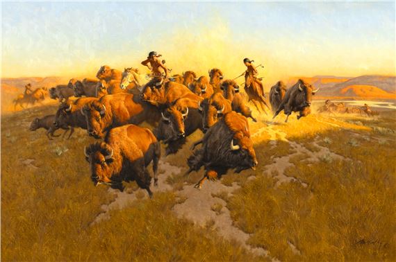 Frank McCarthy | Frank McCarthy (1924-2002), The Hunt | MutualArt