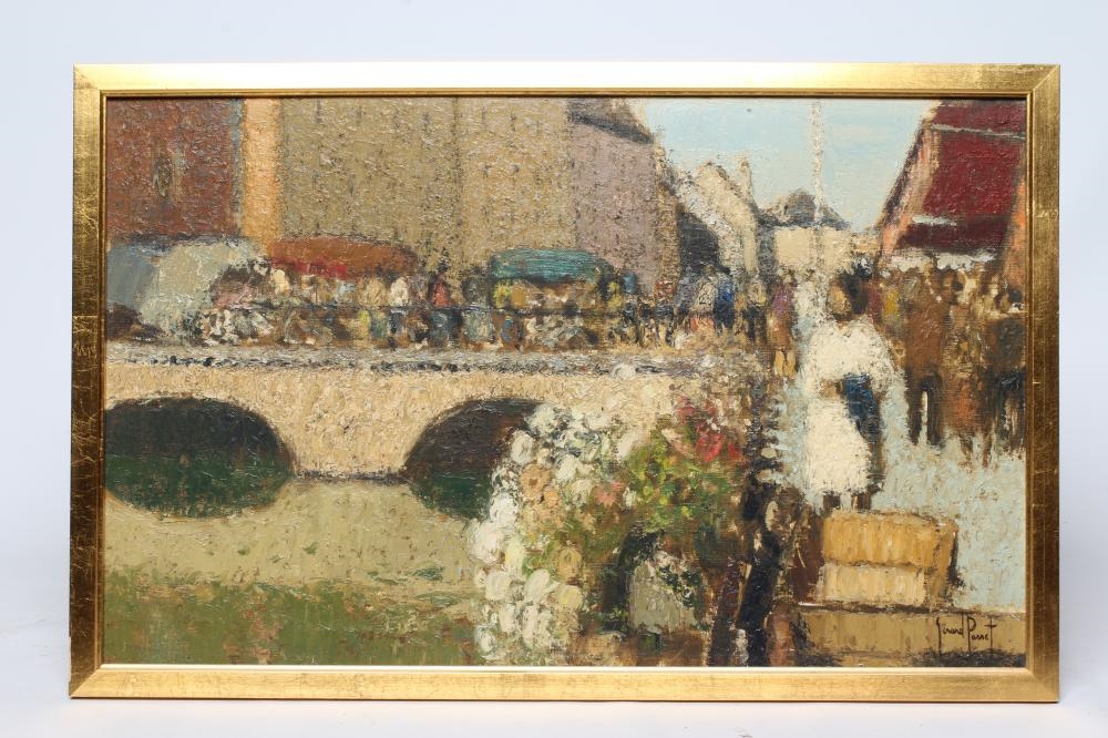 Gérard Passet | Market at Annecy | MutualArt