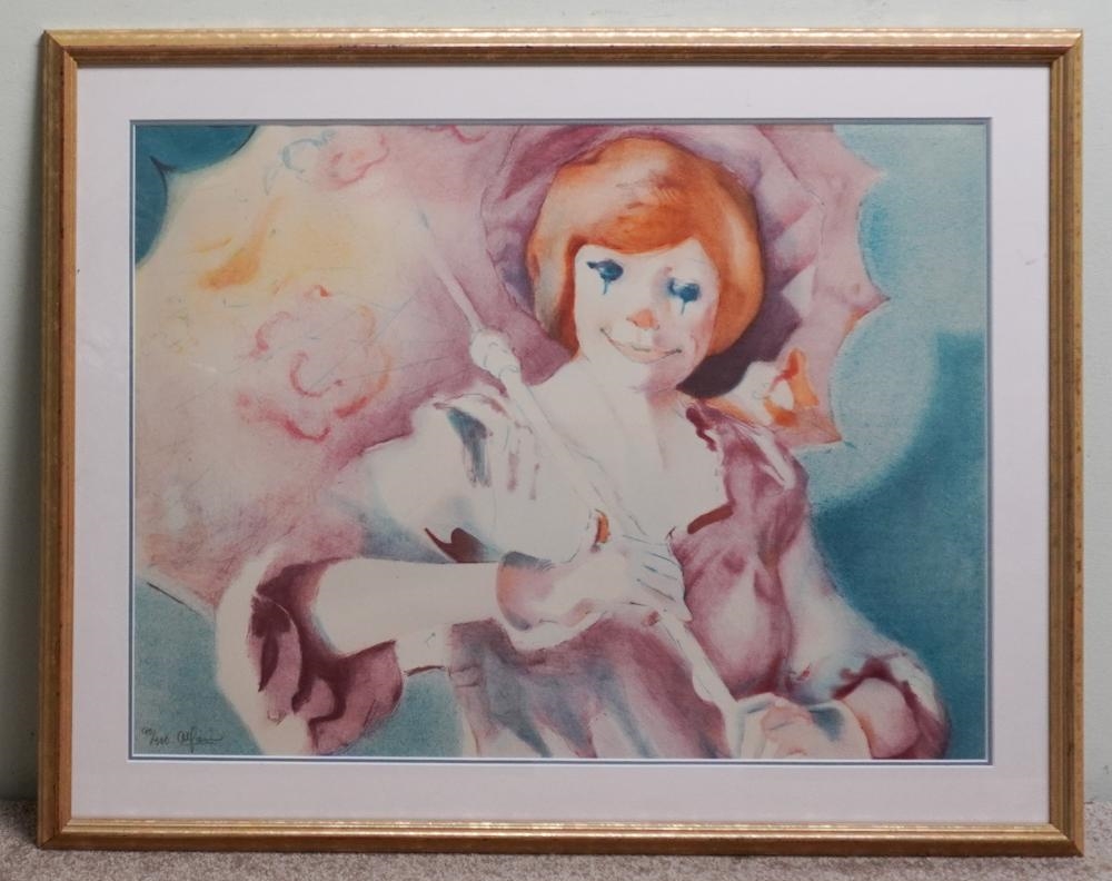 Philippe Alfieri | Clown with an Umbrella | MutualArt