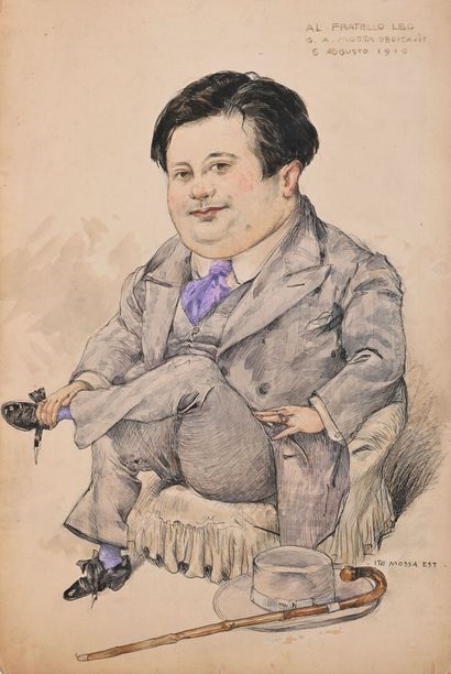 Gustave Adolphe Mossa | LA JUNGFRAU (1912) | MutualArt