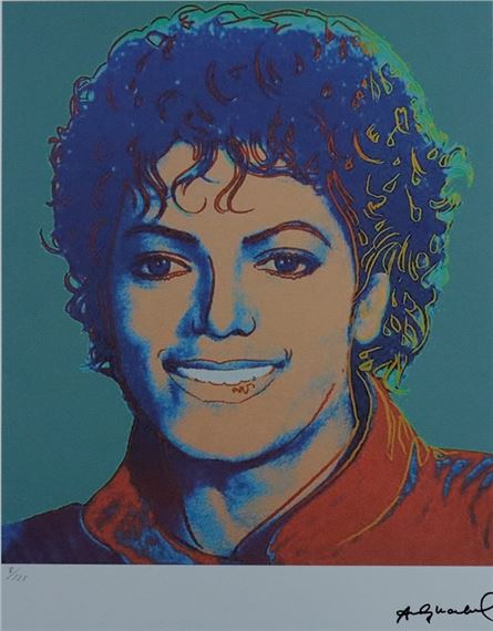Andy Warhol | Michael Jackson (1928) | MutualArt