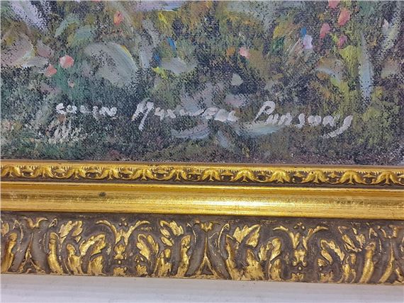 Colin Maxwell Parsons | Colin Maxwell Parsons (1936): Gilt framed oil ...