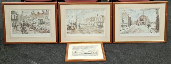 Roger Squires | Poole High Street Circa 1900 (Circa 1900) | MutualArt