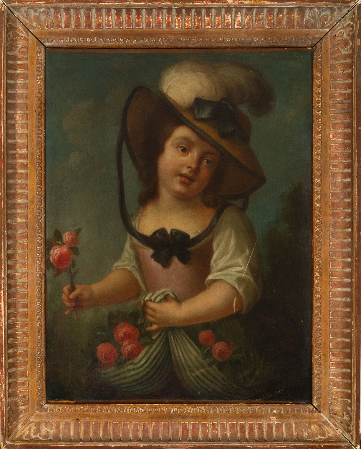 Gaetano Gandolfi | Portrait of a Shepherdess (18th Century) | MutualArt