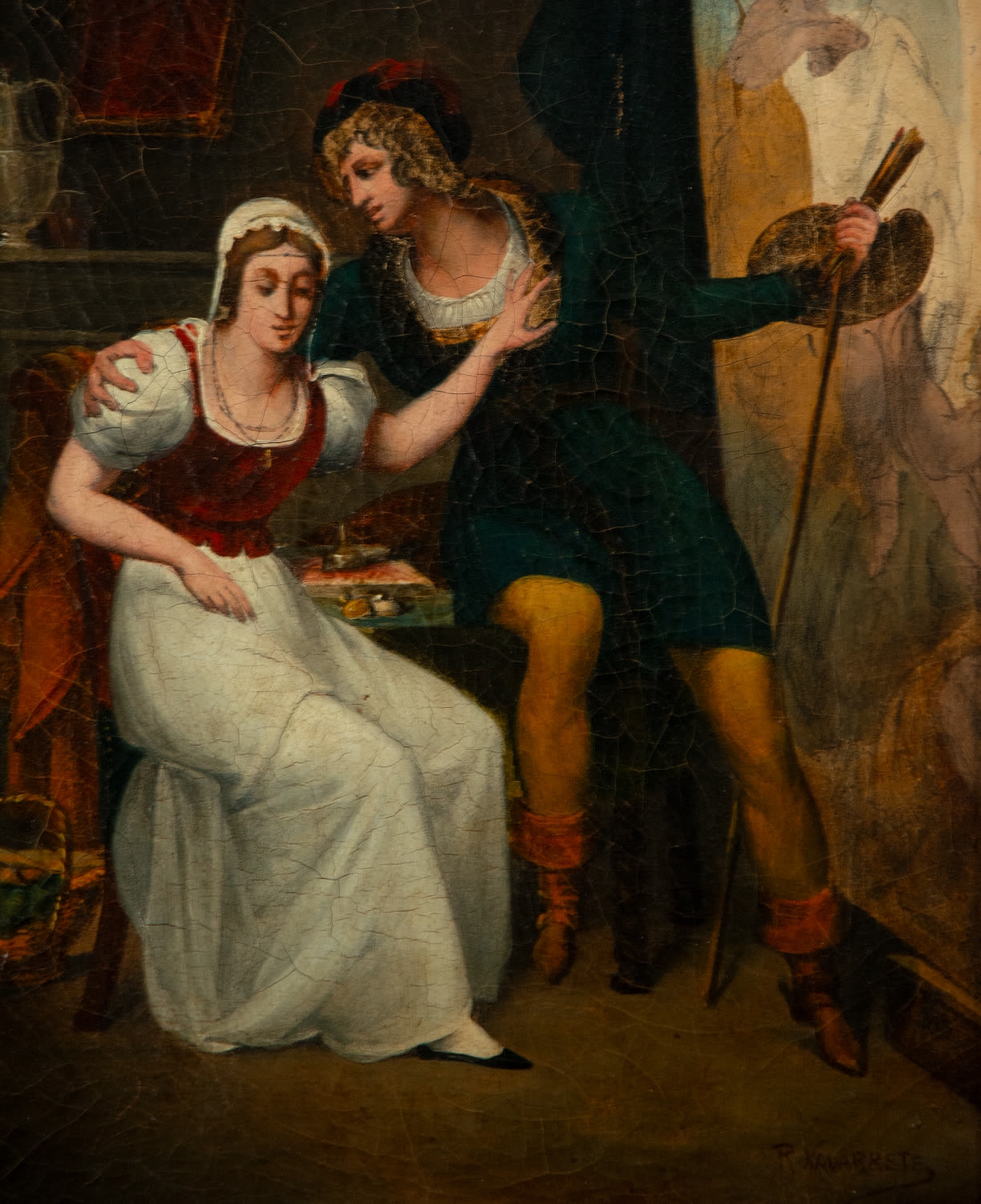 Jose Navarrete | El Pintor en su Estudio (1878 - 1978) | MutualArt