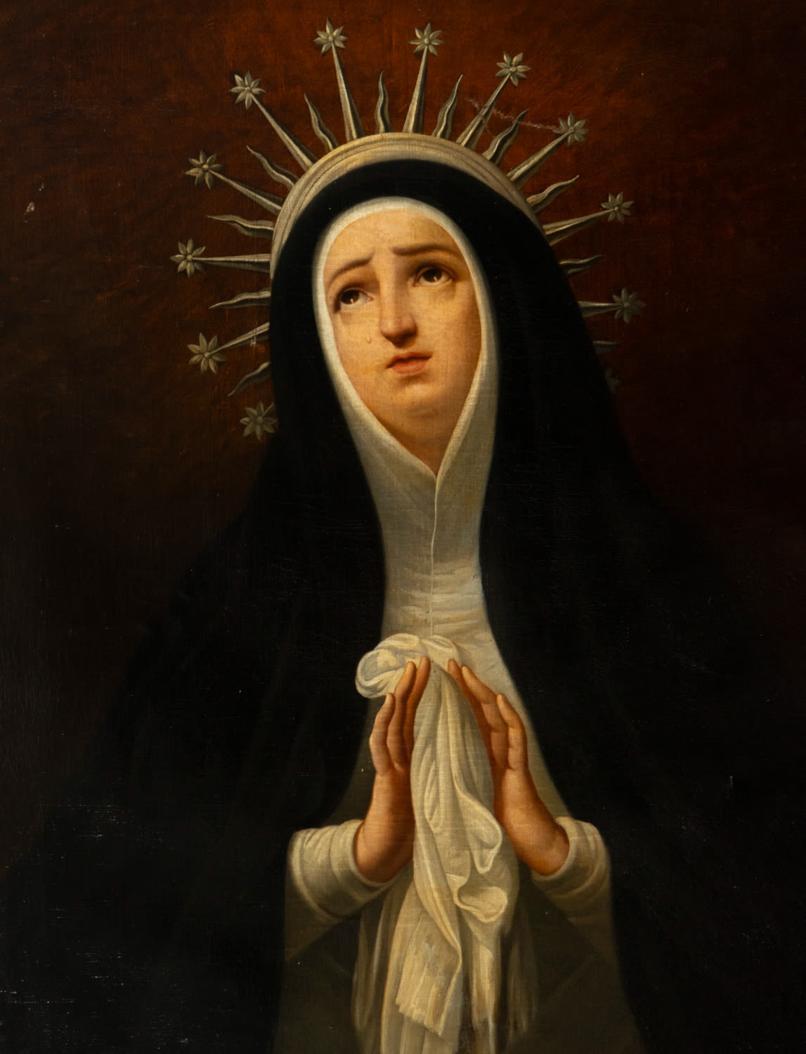 Spanish School, 17th Century | Virgen de la Paloma | MutualArt