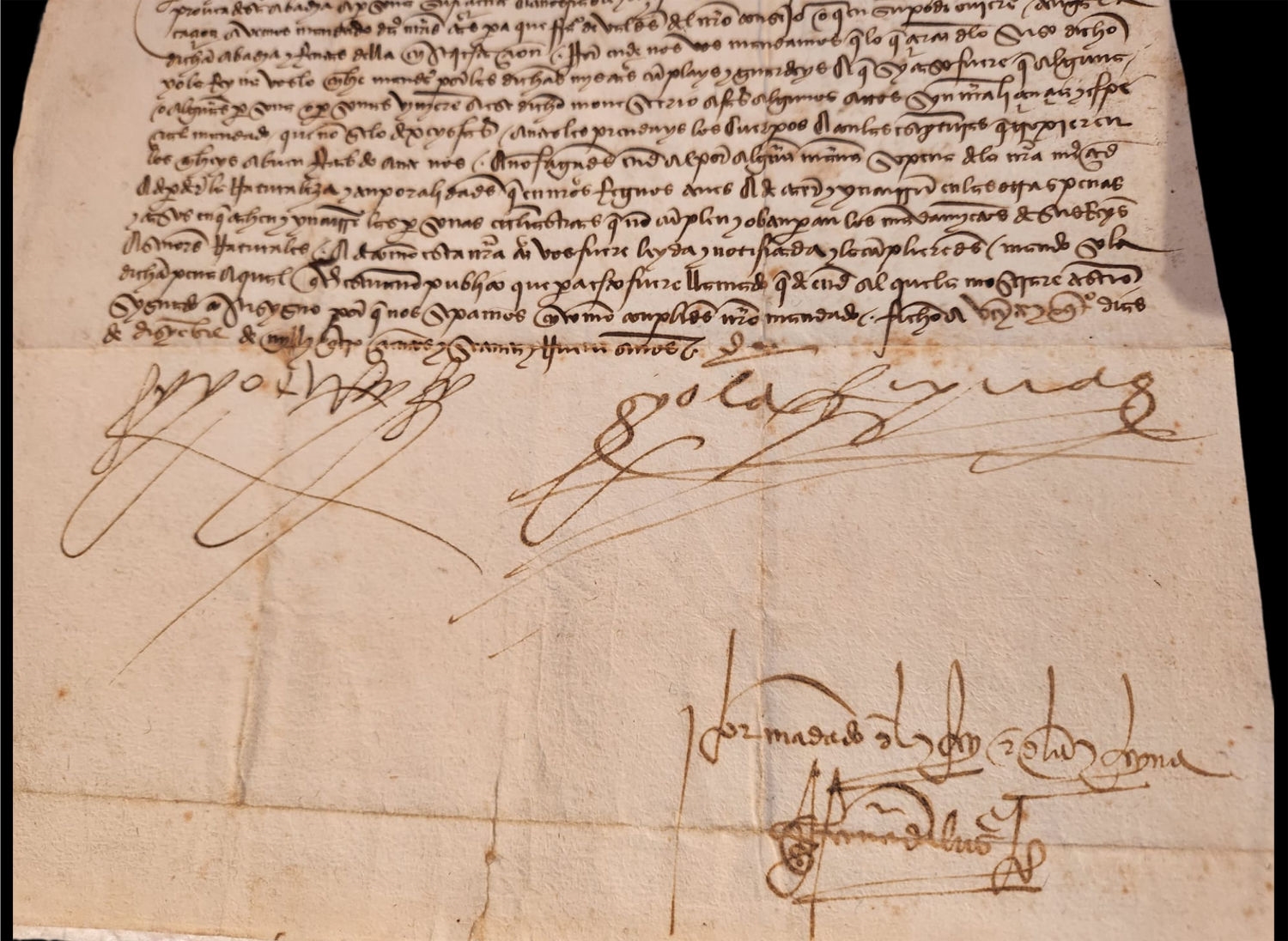 Unknown | Manuscript signed by the Catholic Monarchs Isabel and ...