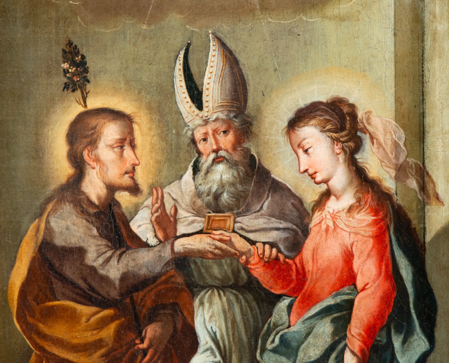 Juan Rodríguez Cabas | Los Desposorios de María (1675) | MutualArt