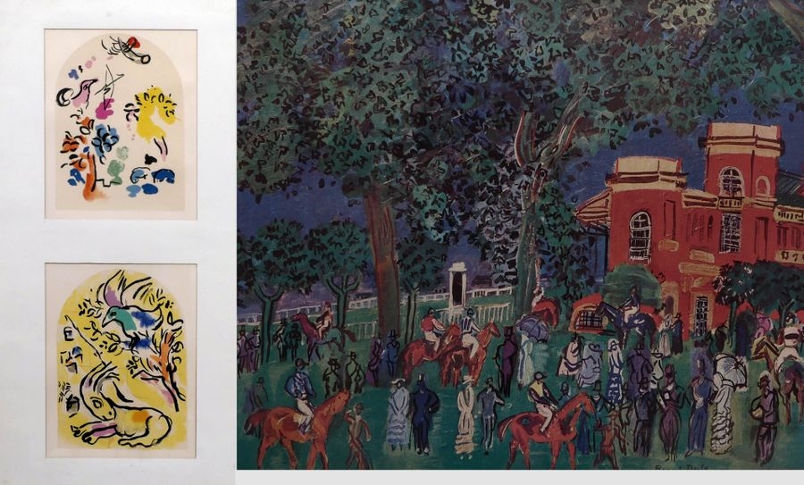 Marc Chagall | Birds and goat | MutualArt