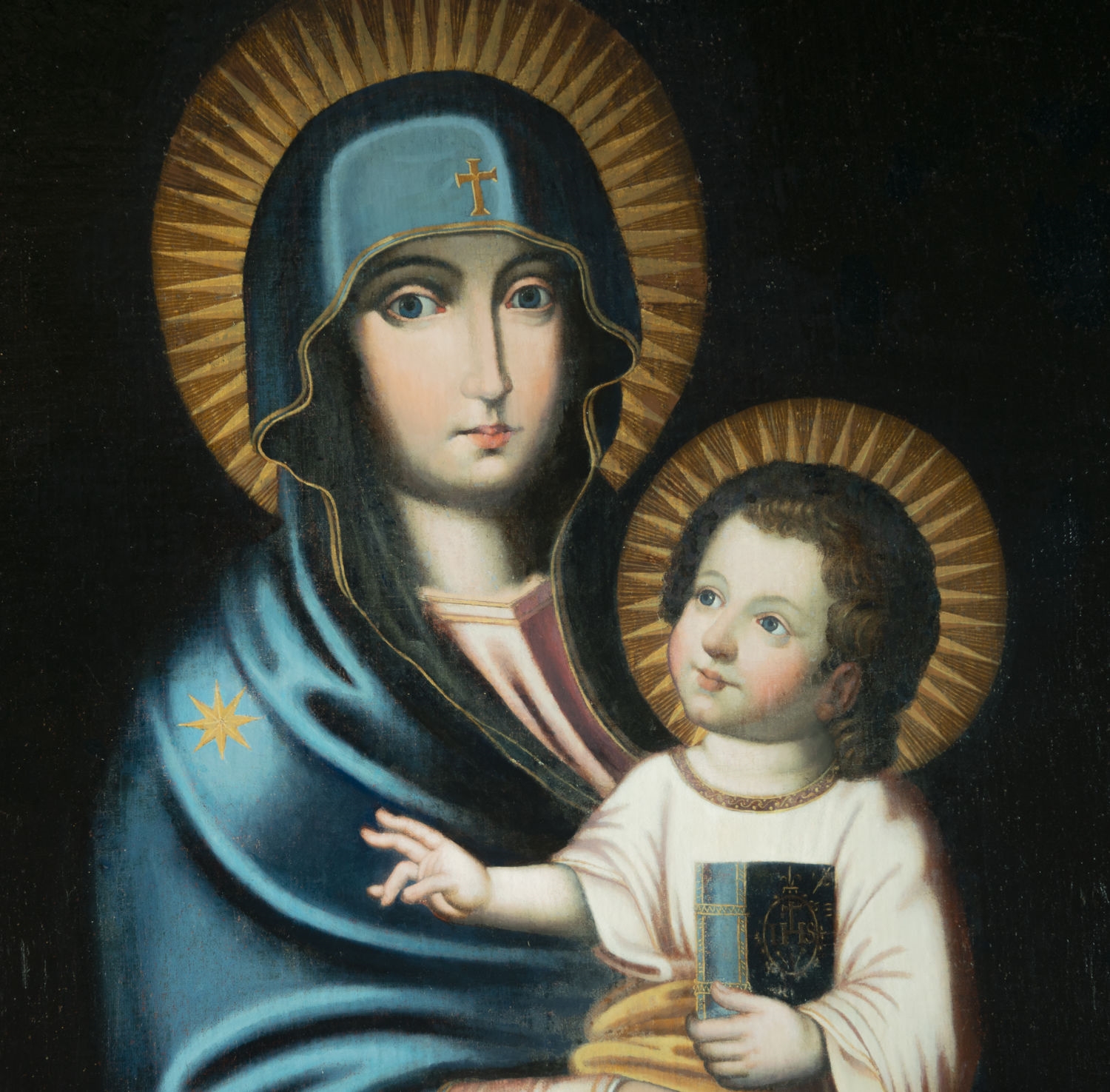 Spanish School, 17th Century | Escuela Española o Mexicana del siglo XVII - Espectacular Virgen ...