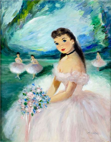 Marion Rice | Marion Rice (NY,AR,France,1905-1944) oil painting | MutualArt