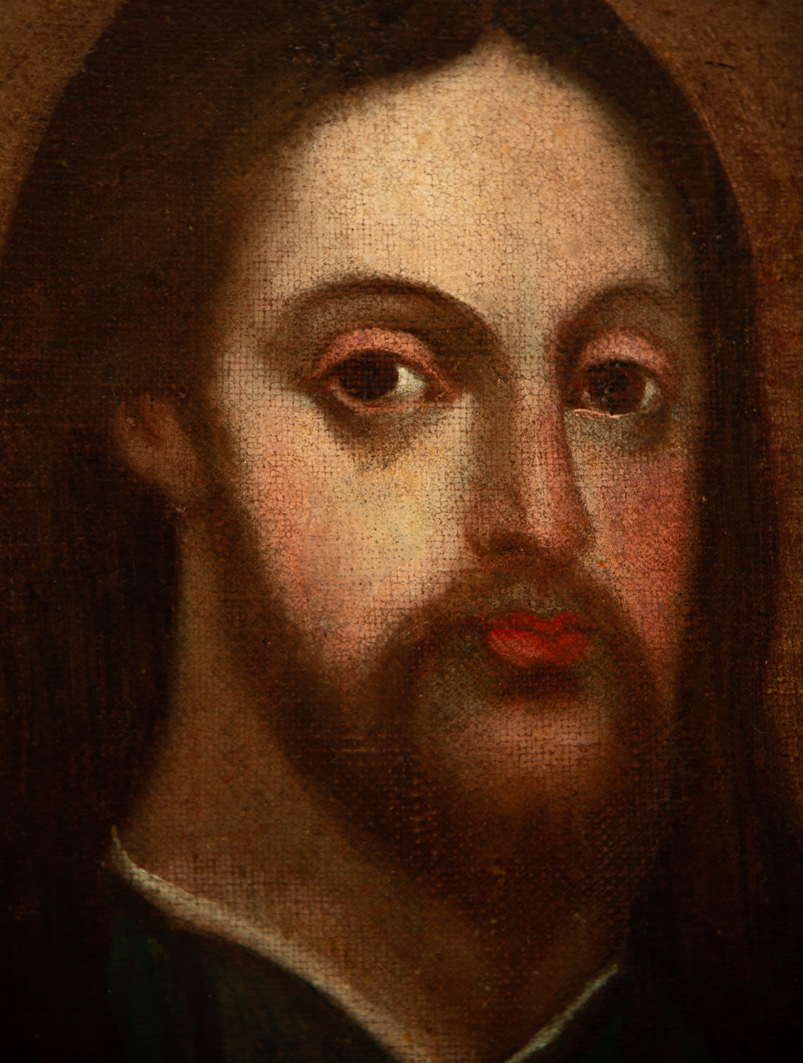 Mexican School, 17th Century | Cristo Salvator Mundi | MutualArt