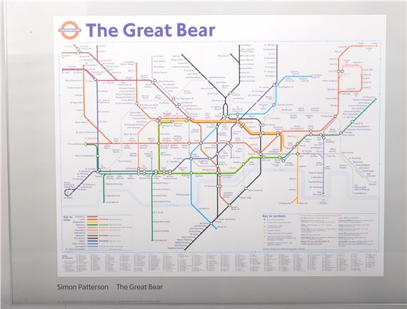 Simon Patterson | SIMON PATTERSON - THE GREAT BEAR 1992 PRINT | MutualArt