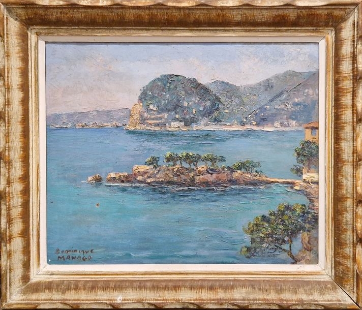 Dominique Manago | Seaside in the Mediterranean | MutualArt