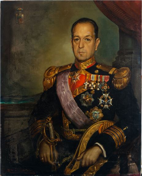 Spanish School, 18th Century | Portrait of Colonel Don Luis Montojo ...