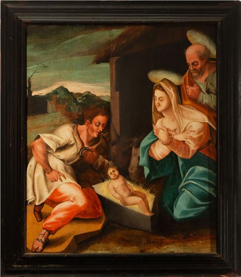 Italian Mannerist | Adoration of the Shepherds (16th Century) | MutualArt