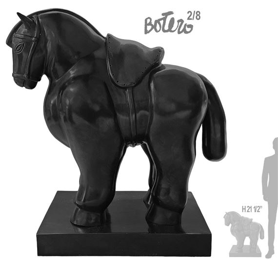 Fernando Botero | Large Horse Fernando Botero Bronze, Signed And ...