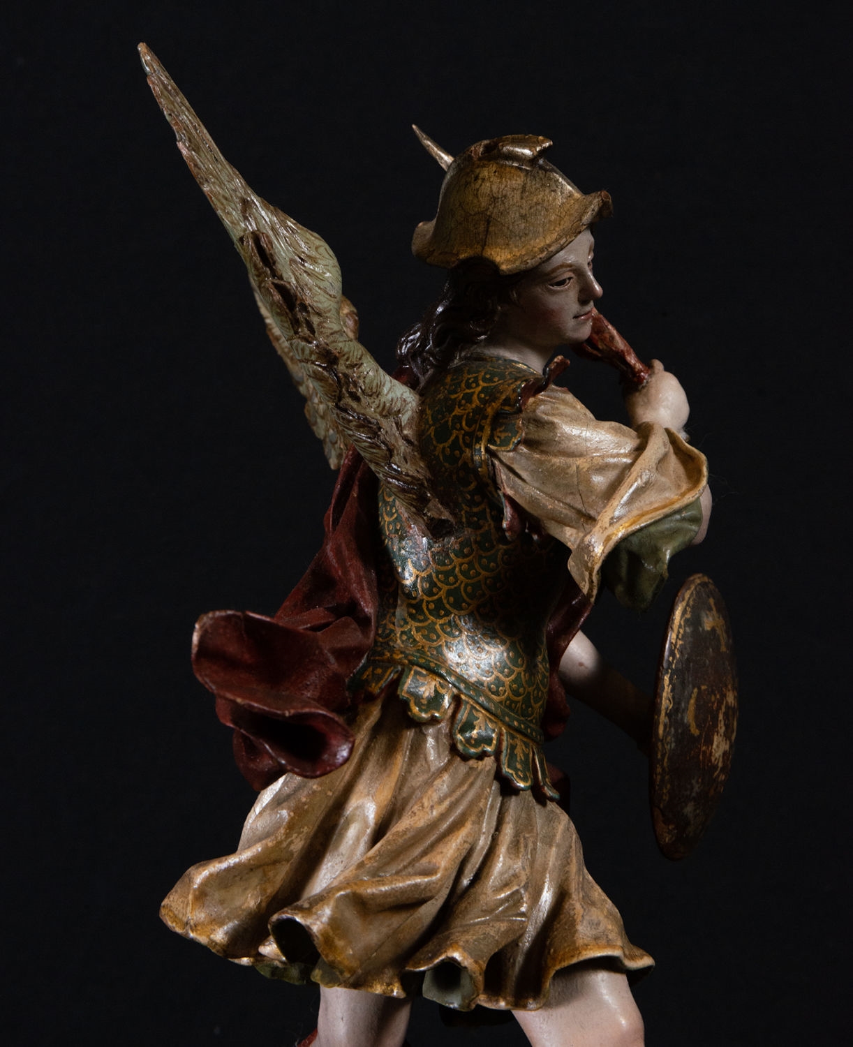 Colonial School, 18th Century | Very important Archangel Saint Michael ...