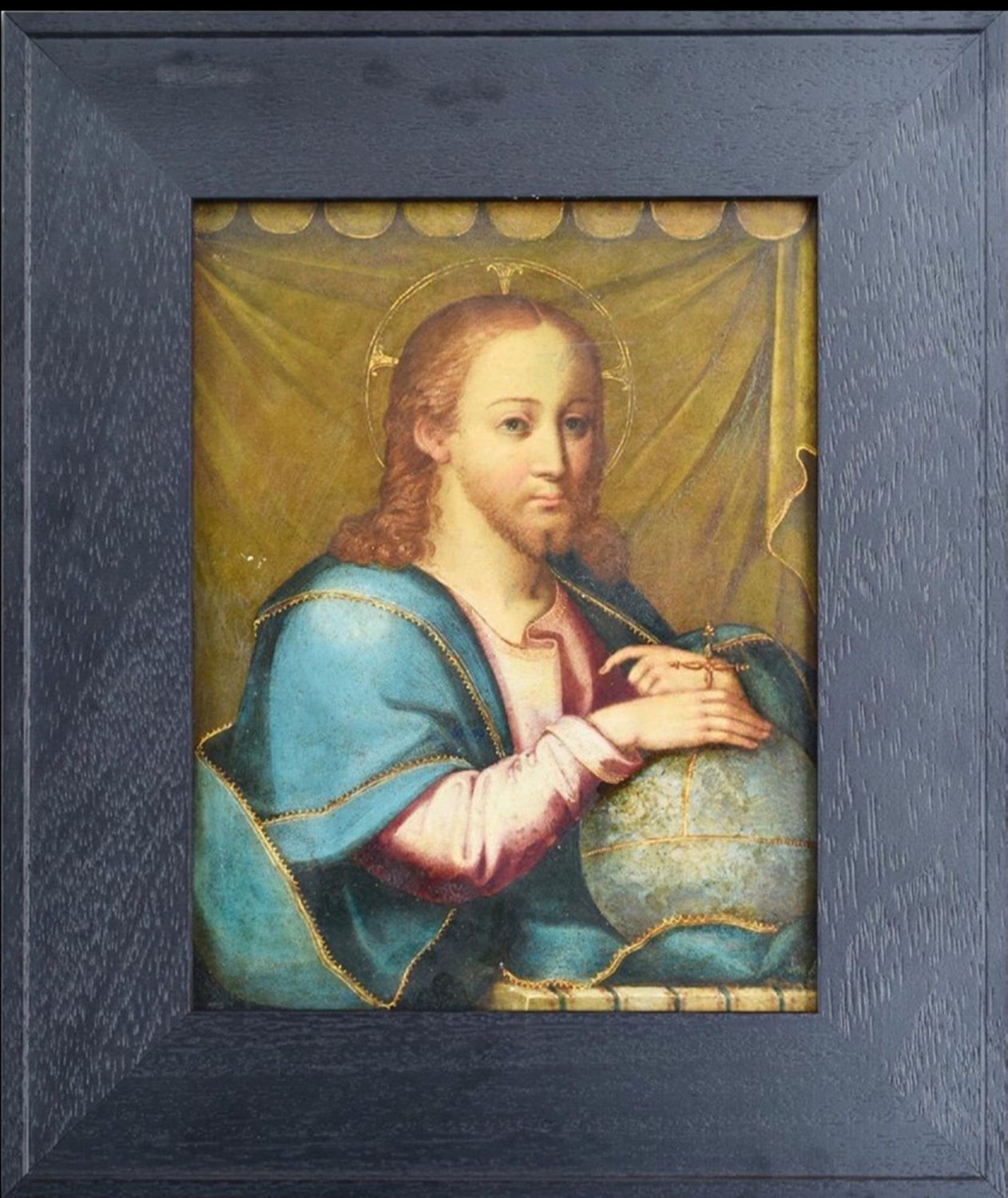 Unknown | Christ as Salvator Mundi. Flemish (Circa 17th Century ...