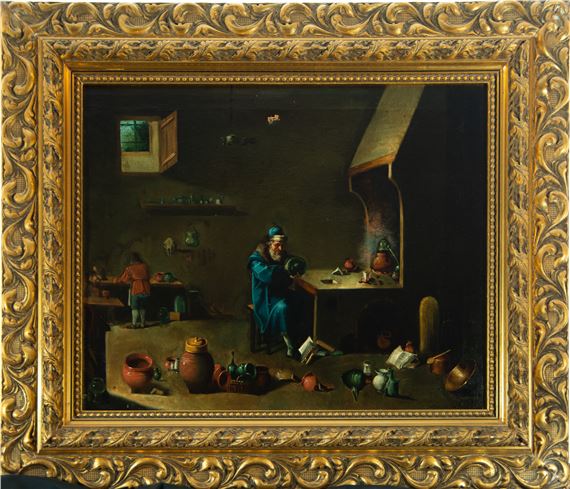 David Teniers the Younger | The Alchemist (1610) | MutualArt