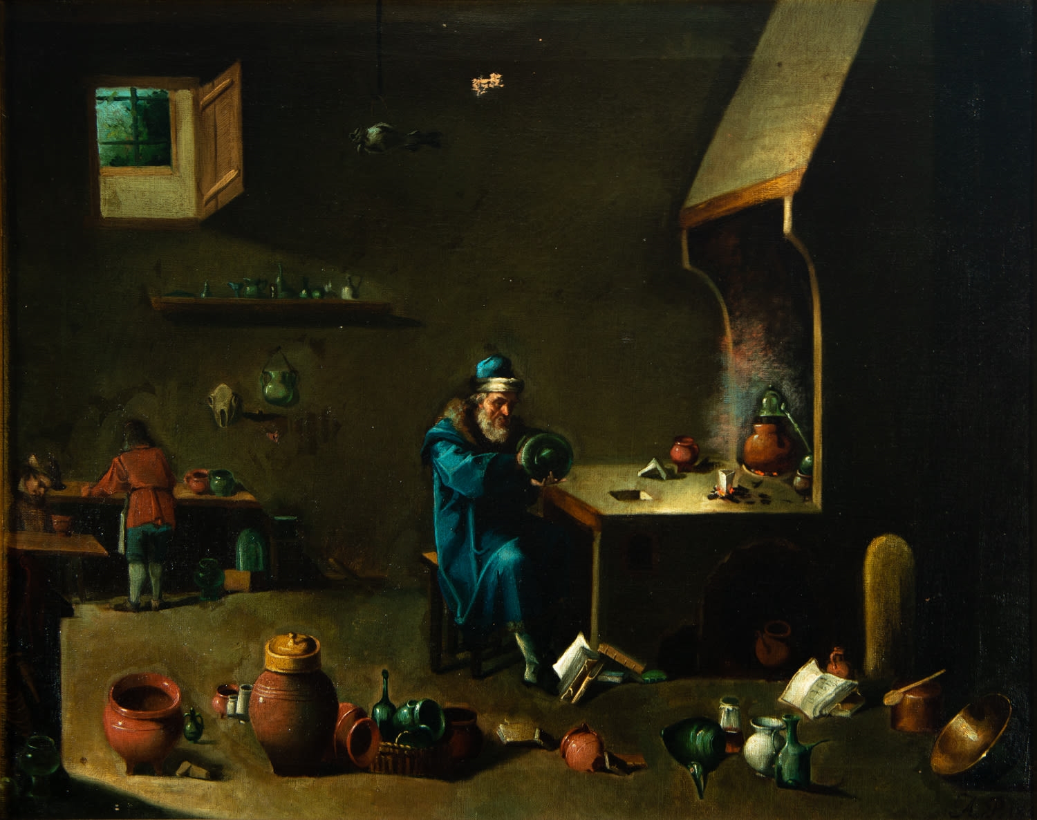 David Teniers the Younger | The Alchemist (1610) | MutualArt
