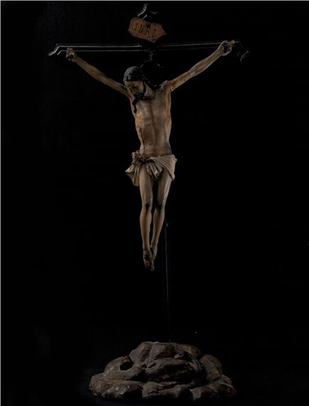 Alonso Cano | Christ in polychrome carving (17th Century) | MutualArt