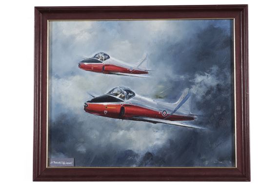 Tom Dack | Jet Provosts RAF Cranwell | MutualArt