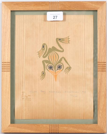 Bill Reid | Haida Frog (1995) | MutualArt