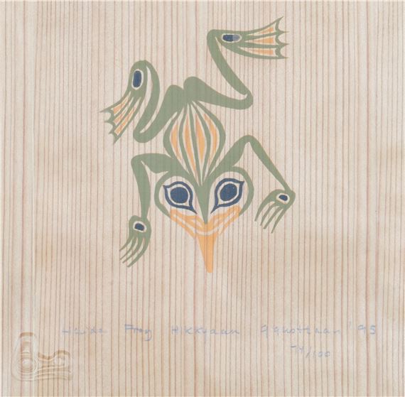 Bill Reid | Haida Frog (1995) | MutualArt