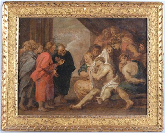 Peter Paul Rubens | The Raising of Lazarus | MutualArt