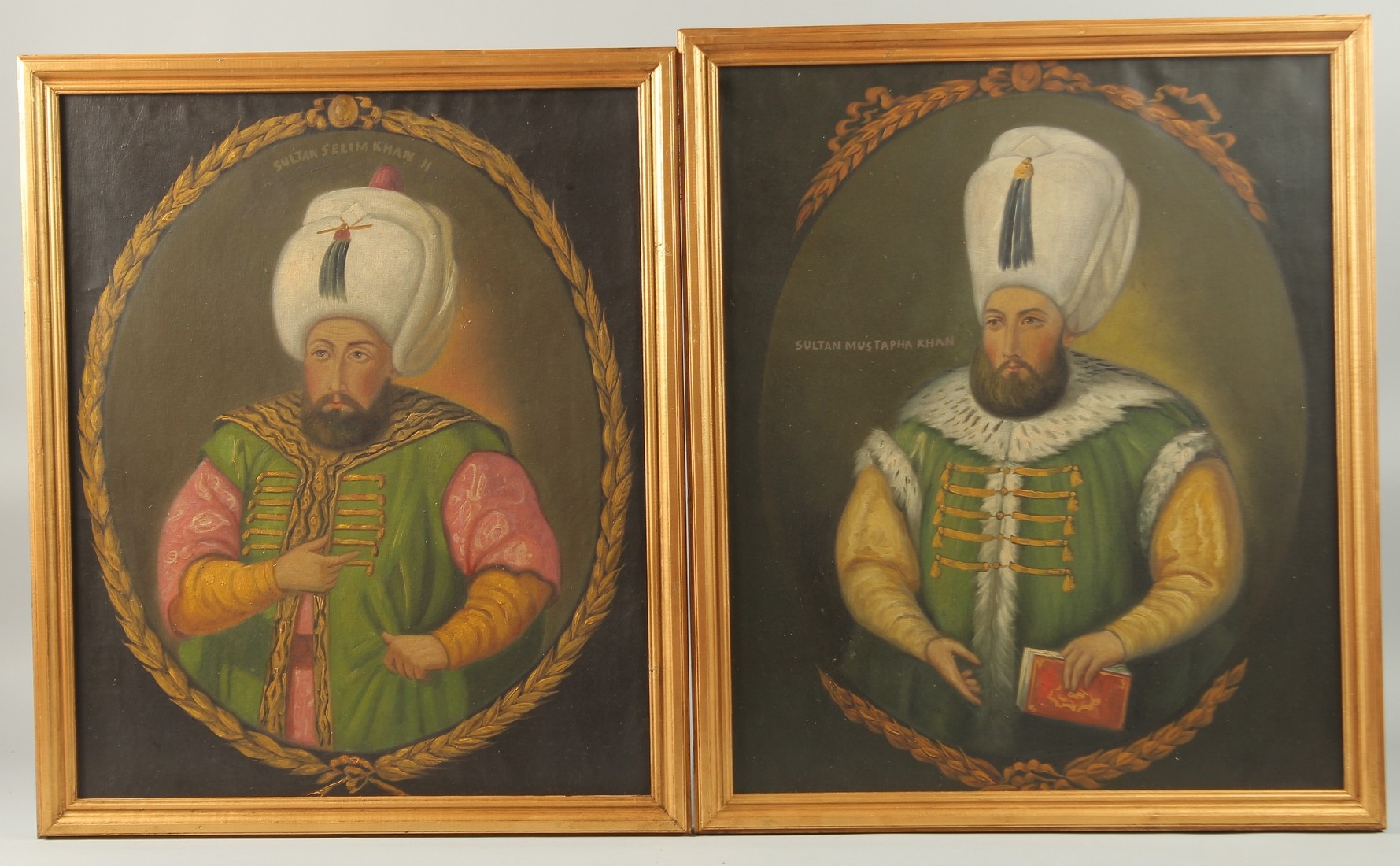 Qajar School, 19th Century | PORTRAITS OF SULTAN MUSTAPHA KHAN AND ...