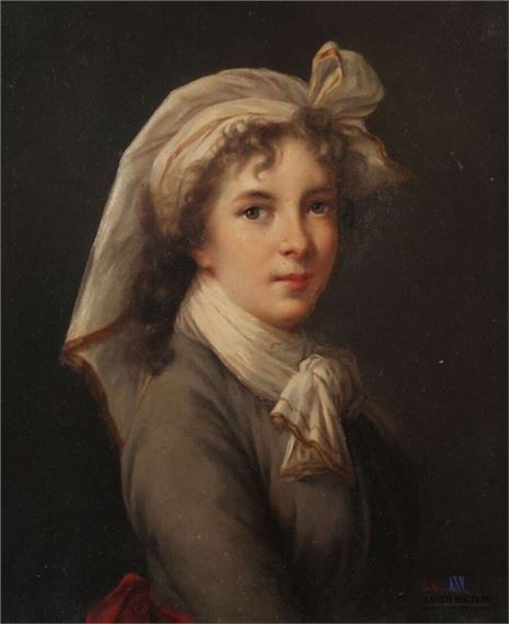 Charles Bianchini | Portrait of Elizabeth Vigée Le Brun | MutualArt