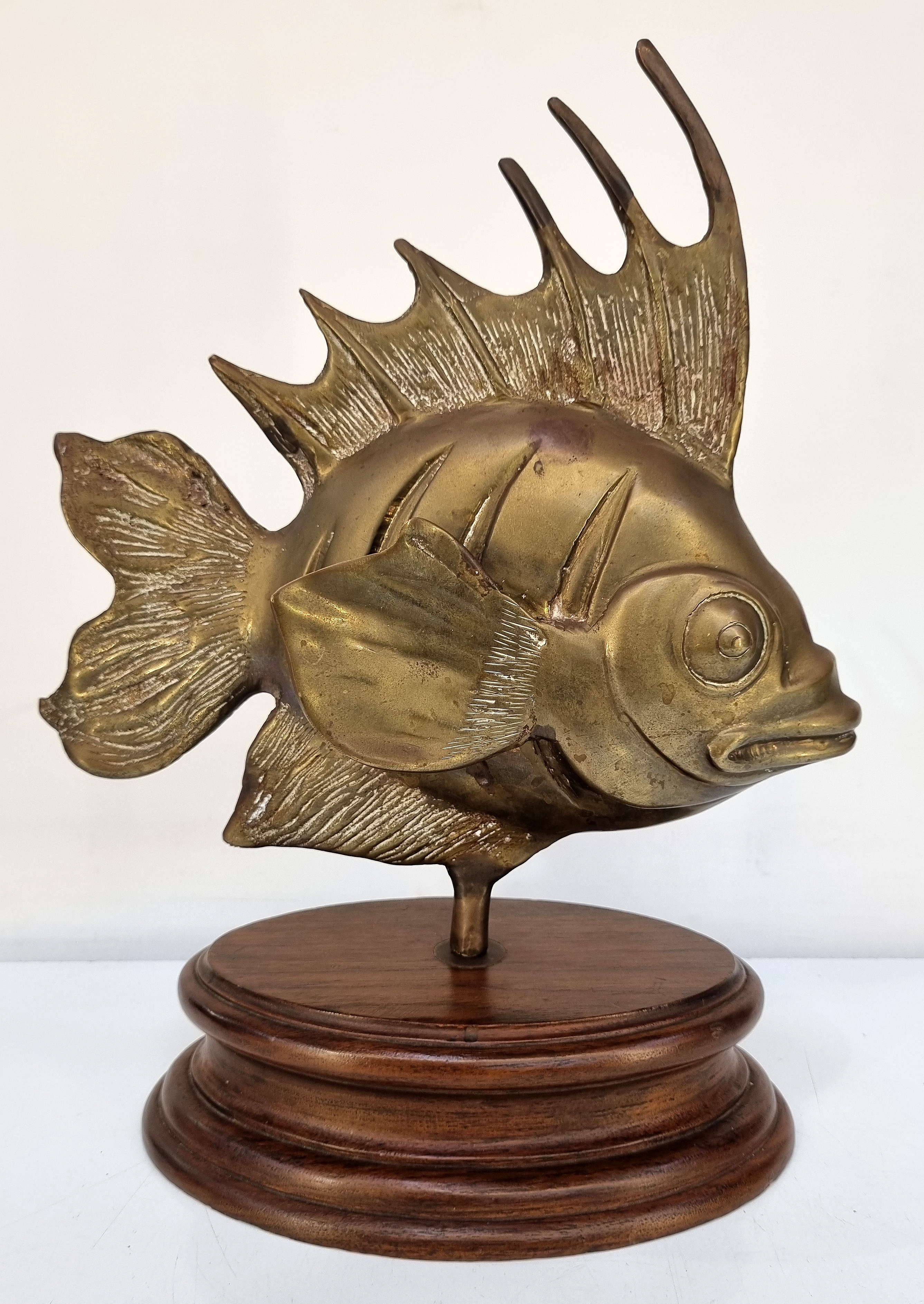 Frederick Cooper | A MID CENTURY FREDERICK COOPER BRASS FISH SCULPTURE ...