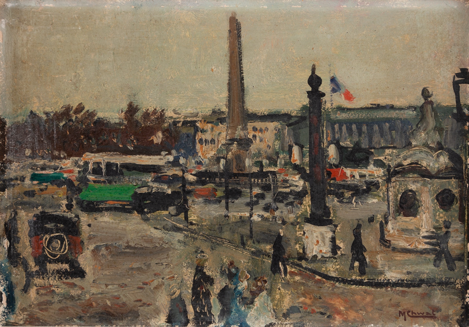 Molli Chwat | Place de la Concorde w Paryżu | MutualArt