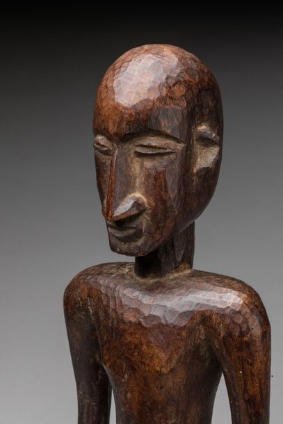 West African School, 20th Century | Ancient statue depicting a standing ...