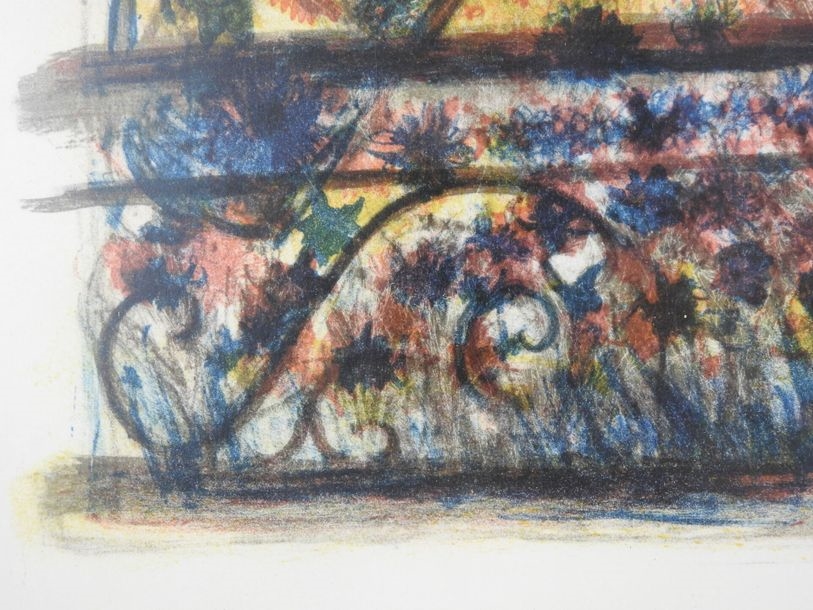 Edouard Joseph Goerg | Personnages au balcon | MutualArt