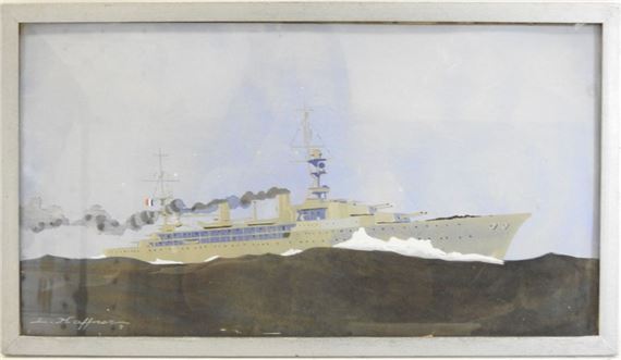 Leon Haffner | Frigate (1918) | MutualArt