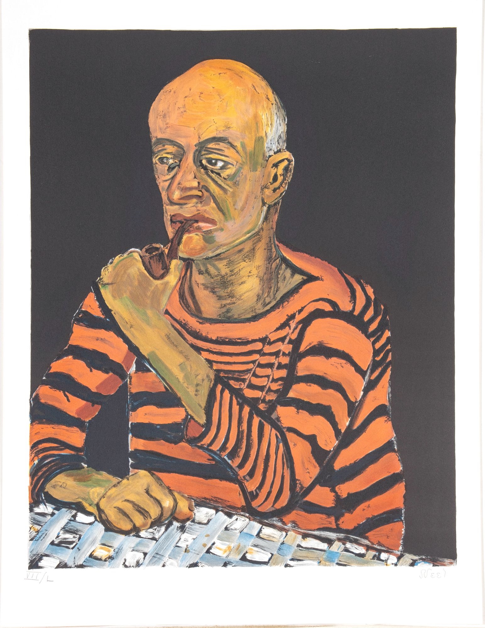 Alice Neel | Hartley and Lushka (1970) | MutualArt