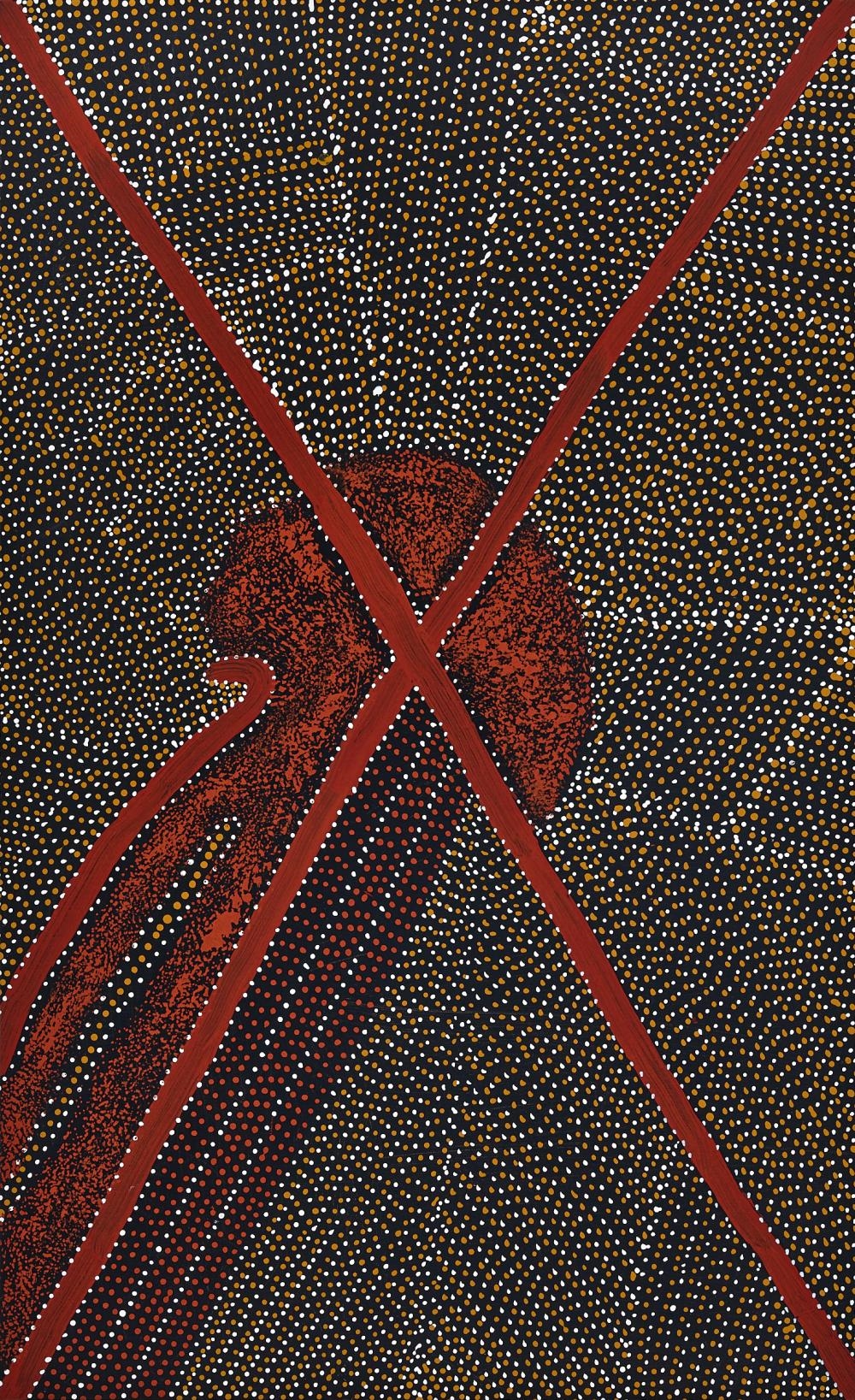 Mary Rumble Pitjara | Mountain Devil Lizard Dreaming | MutualArt