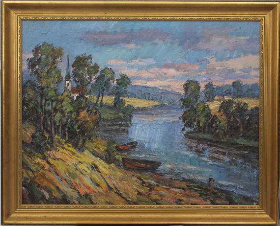 Karlis Babris | Summer landscape (20th Century) | MutualArt