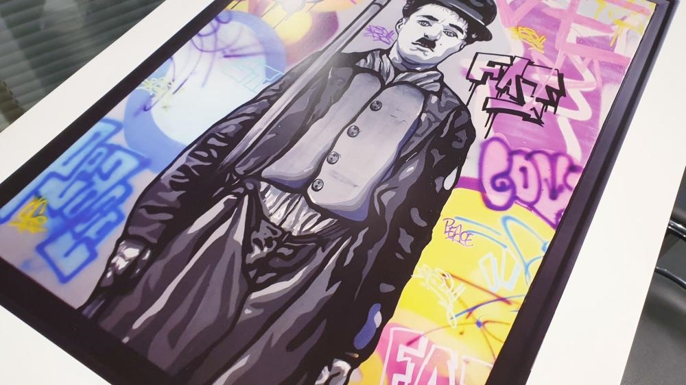 FAT | Fat - Charlie Chaplin I | MutualArt