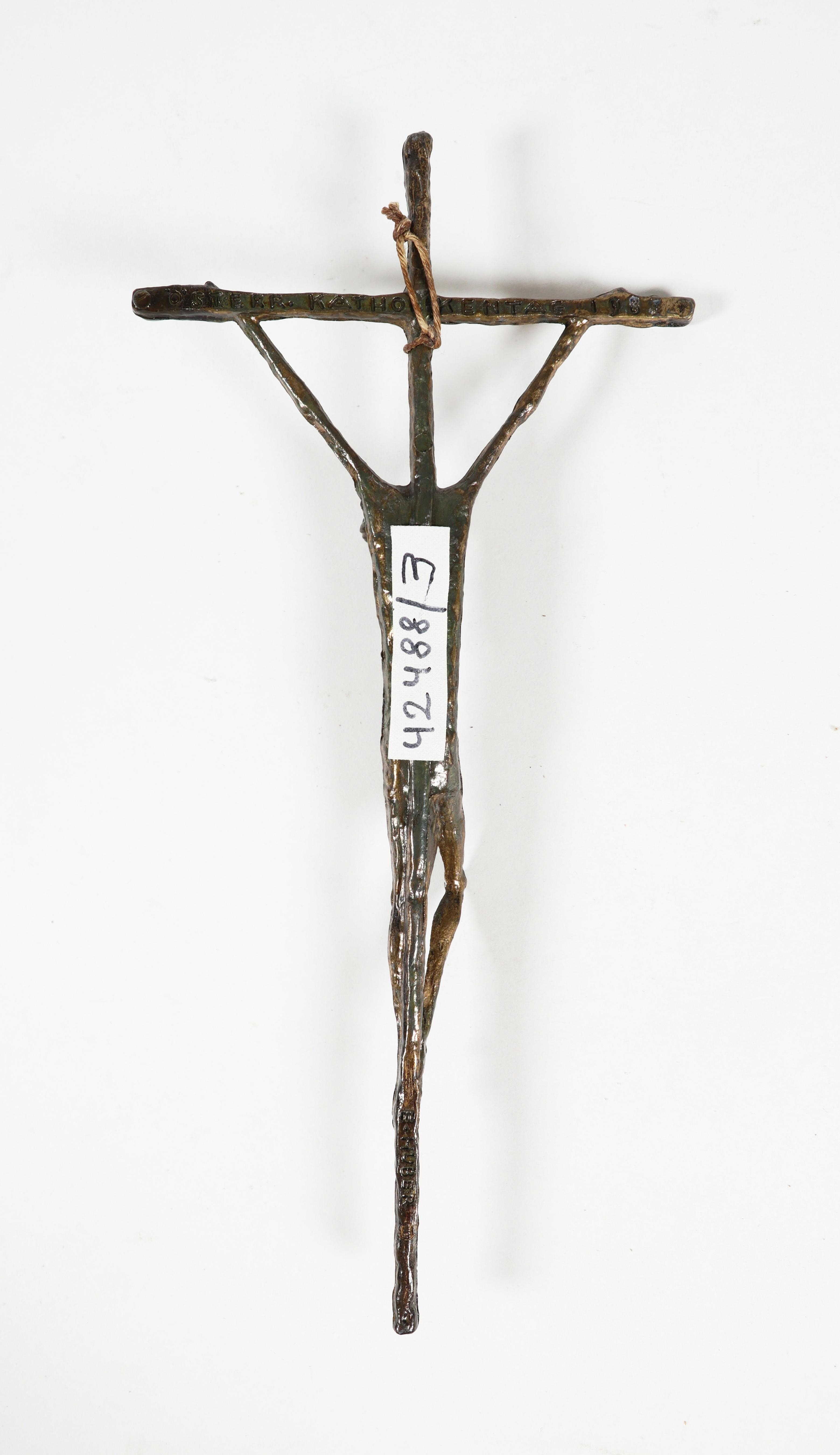 Erwin Huber | Kruzifix zum Österreichischen Katholikentag 1983 (1983 ...