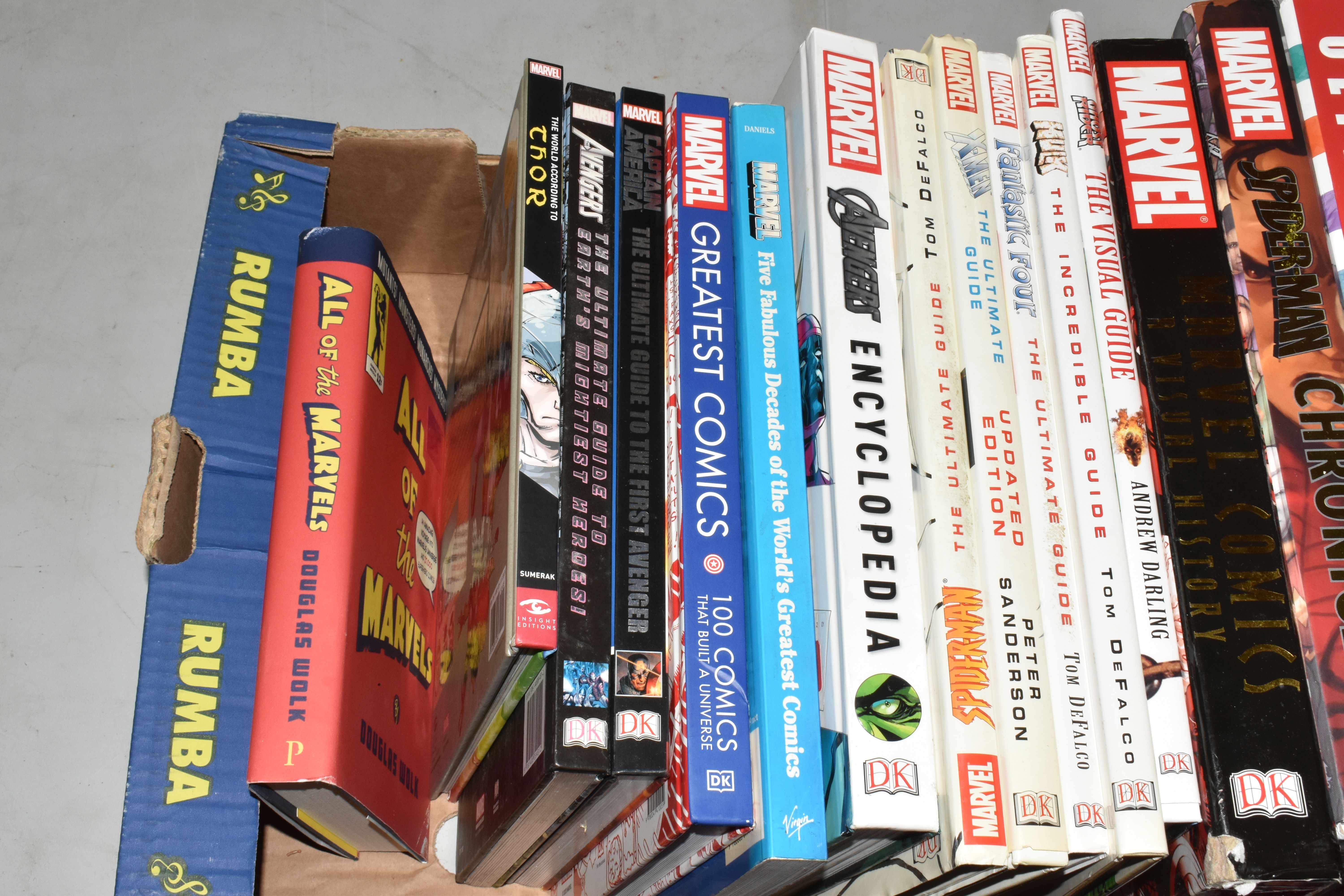 Marvel Comics | A READERS COLLECTION OF DK's MARVEL HARDBACK BOOKS, to ...
